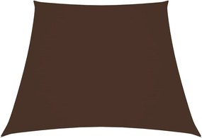 vidaXL Stínicí plachta oxfordská látka lichoběžník 3/5 x 4 m [135133] Barva: Černá