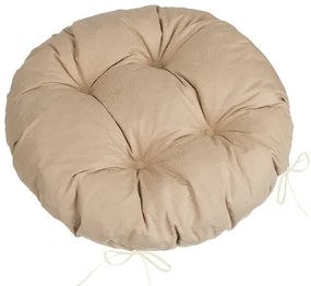 Bellatex Sedák Adéla prošívaný kulatý průměr 40 cm Béžová
