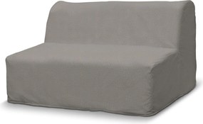 Potah na pohovku Lycksele - jednoduchý barva šedá látka pletený vzor