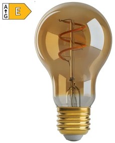 Diolamp LED Filament žárovka Amber A60 4W/230V/E27/1800K/270Lm/360°/Dim