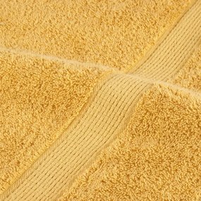 Prémiové ručníky do sprchy SOLUND 10 ks zlaté 70x140 cm 600 g/m² 137286