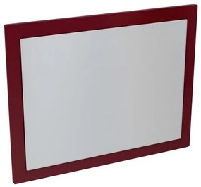 Sapho Mitra Zrcadlo v rámu 72x52 cm, bordó MT193