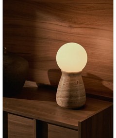 Béžová stolní lampa (výška 31,5 cm) Okeni – Kave Home