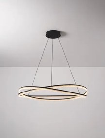 Designový lustr Ophelia černá