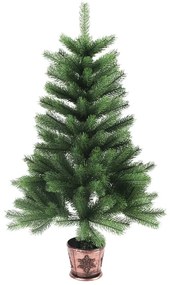Umělý vánoční stromek s realistickým jehličím 65 cm zelený 284326