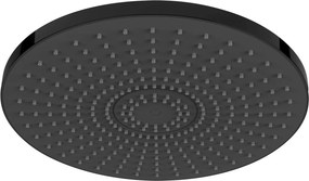 Aqualine - Hlavová sprcha, průměr 30 cm, matná černá SC124B