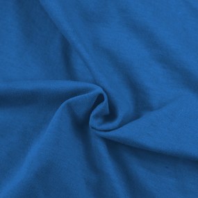 BROTEX Jersey prostěradlo tmavě modré Rozměr: 180 x 200 cm