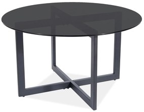 Skleněný konferenční stolek ALMERIA A 80x80