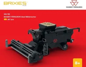 BRIXIES Plus 222.760 Massey Ferguson Ideal - kombajn, 807 k
