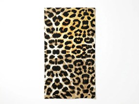 Rychleschnoucí XL plážová osuška SAVANNA barevná 100 x 180 cm, 100% mikrovlákno