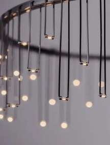 Luxusní lustr Stellar 65 černá