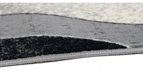 Kusový koberec PP Mel šedý atyp 100x300cm