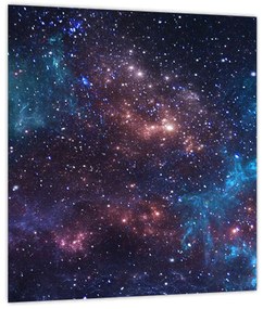 Obraz - Noční obloha (30x30 cm)