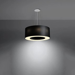 Sollux Lighting Lustr SATURNO 50 černý
