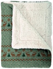 Pléd Mistral Home beránek CHRISTMAS PULLI 130x170 cm
