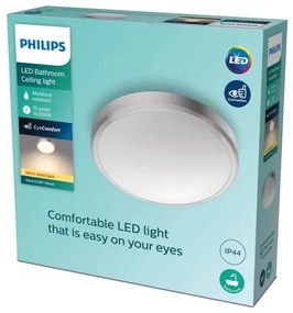 Philips - LED Koupelnové stropní svítidlo DORIS LED/17W/230V 2700K IP44