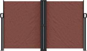vidaXL Zatahovací boční markýza 140 x 1 200 cm [318063] Barva: antracitová