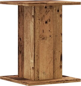 Stojany na rostliny 2 ks old wood 30x30x40 cm kompozitní dřevo 3307853