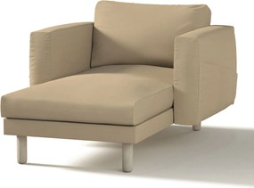 Potah na IKEA Norsborg šezlong s loketními opěrkami barva béžová