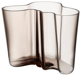 Skleněná váza Alvar Aalto Linen 16 cm Iittala