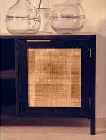 Černý TV stolek 120x52x38 cm Sherman – Premier Housewares