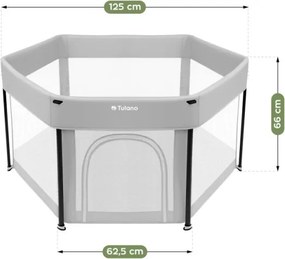 Dětská ohrádka Cozy 30 šedá