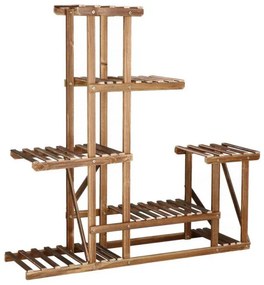 SPRINGOS Kaskádový stojan na květiny 95 cm, hnědý SPRINGOS PLANT 11 GA0176-XG