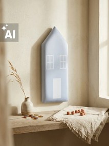 Sinsay - Čalouněný panel s motivem domku - modrá