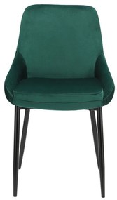 Intesi Židle Floyd Velvet zelená