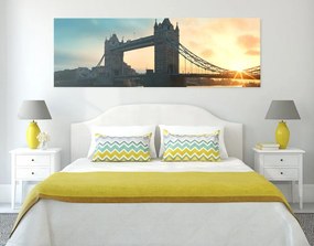 Obraz Tower Bridge v Londýně - 120x40 cm