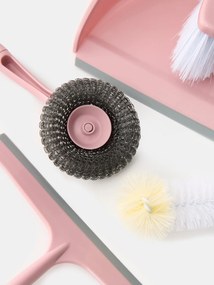 Sinsay - Úklidová sada 5 pack - pastelová růžová
