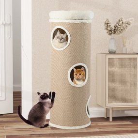 Costway 4 Tier Multi-Cat House Zvýšený útulek pro domácí mazlíčky
