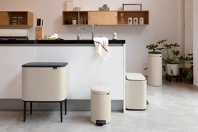 Brabantia BO TOUCH BIN Dotykový odpadkový koš 11+23 l - jemná béžová