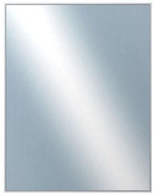 DANTIK - Zarámované zrcadlo - rozměr s rámem cca 70x90 cm z lišty Hliník stříbrná | P02-004 (7002004)