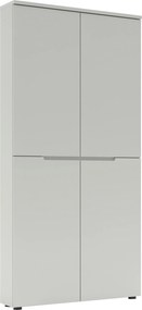 XXXLutz SKŘÍŇ NA ODĚV, šedá, 97/200/22 cm Xora - Šatní skříně - 002737049103