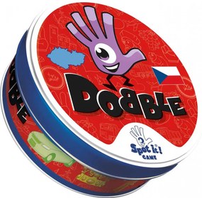 ASMODEE Hra postřehová Dobble Česko plechová krabička *SPOLEČENSKÉ HRY* asdobcze01