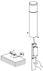 Eglo 94278 - LED venkovní osvětlení BASALGO 1 1xLED/3,7W/230V IP44