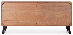 BIZZOTTO Příborník ISAR 175 cm hnědý
