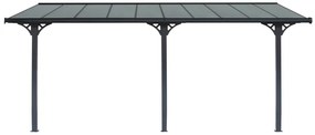 ROJA BRUCE J pergola - TRANSPARENTNÍ polykarbonát