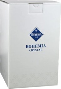 Bohemia Jihlava ručně malovaná karafa na whisky Lisboa Black Mate 750 ML