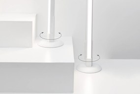 Modulární stojan na lampy Pencil rotační hnědé