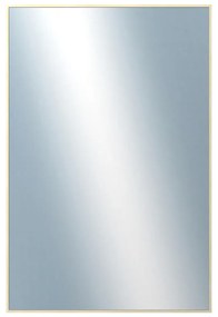 DANTIK - Zarámované zrcadlo - rozměr s rámem cca 40x60 cm z lišty Hliník javor | P273-511 (7273511)