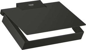 Grohe Selection Cube - Držák toaletního papíru, matná černá 407812430