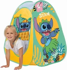 JOHN Stan Stitch žlutozelený / Dětský stan / 75 x 90 x 75 cm / od 2 le