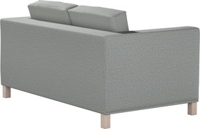 Potah na pohovku IKEA  Karlanda 2-místná, krátký barva modrá látka pletený vzor