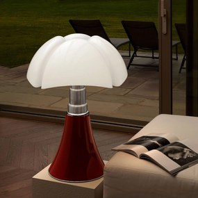 Martinelli Luce Pipistrello - stolní lampa červená