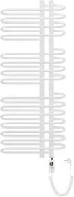 Mexen Ops, elektrické topné těleso 1300x550 mm + topná tyč 900 W, bílá, W122-1300-550-2900-20