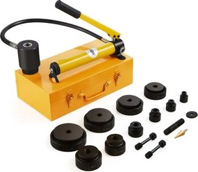 15Tun Hydraulický vyrážecí děrovací nástroj Sada na děrování 1,3–10,2 cm