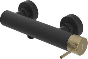 Sapho Ultrasan - Sprchová baterie, matná černá/matná zlatá UT011VBG