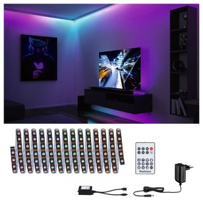 Paulmann 78888 EntertainLED Dynamic, sada RGB LED pásku, délka 500cm, 10,5W , dálkové ovládání